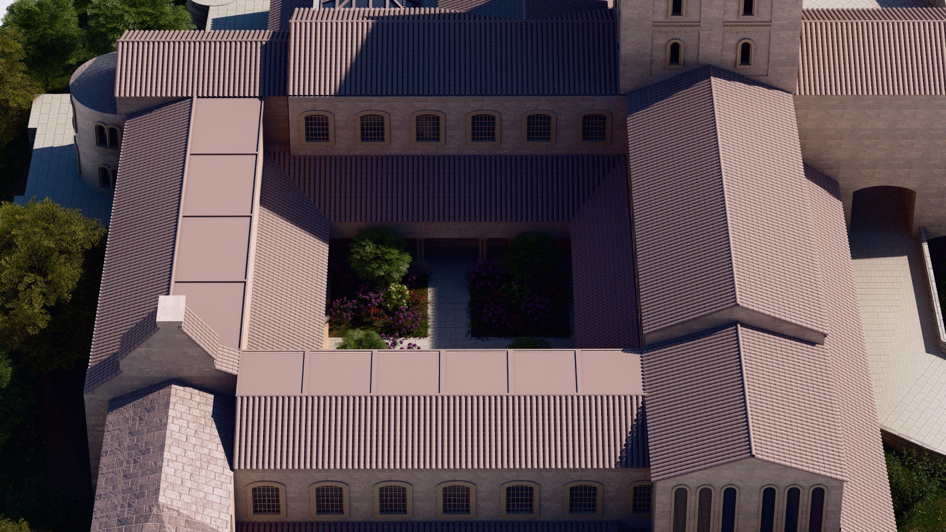 The Met Cloisters 3D Model - TurboSquid 2355547