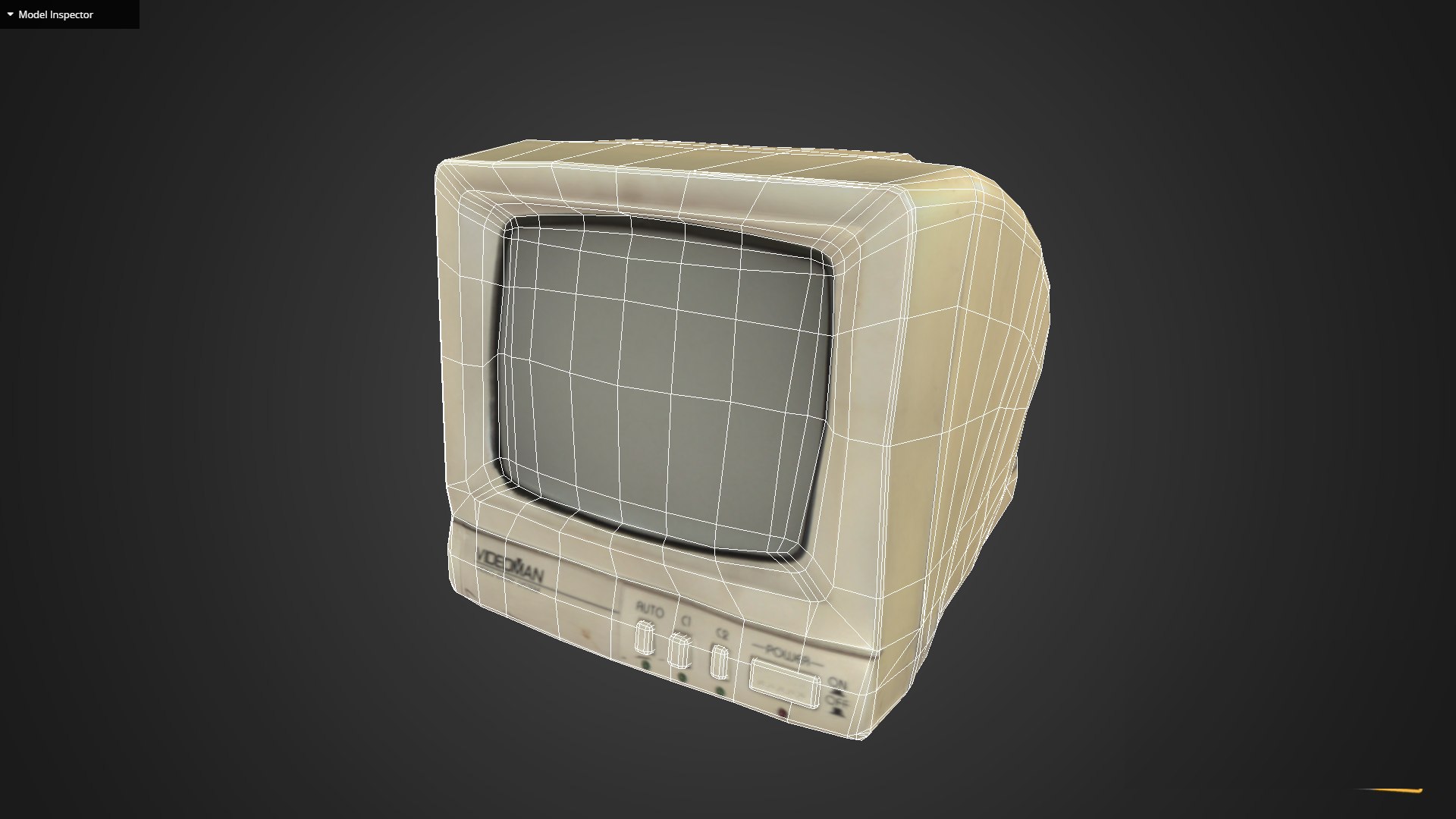 Game Ready Videoman Cam Monitor Model - TurboSquid 2015013