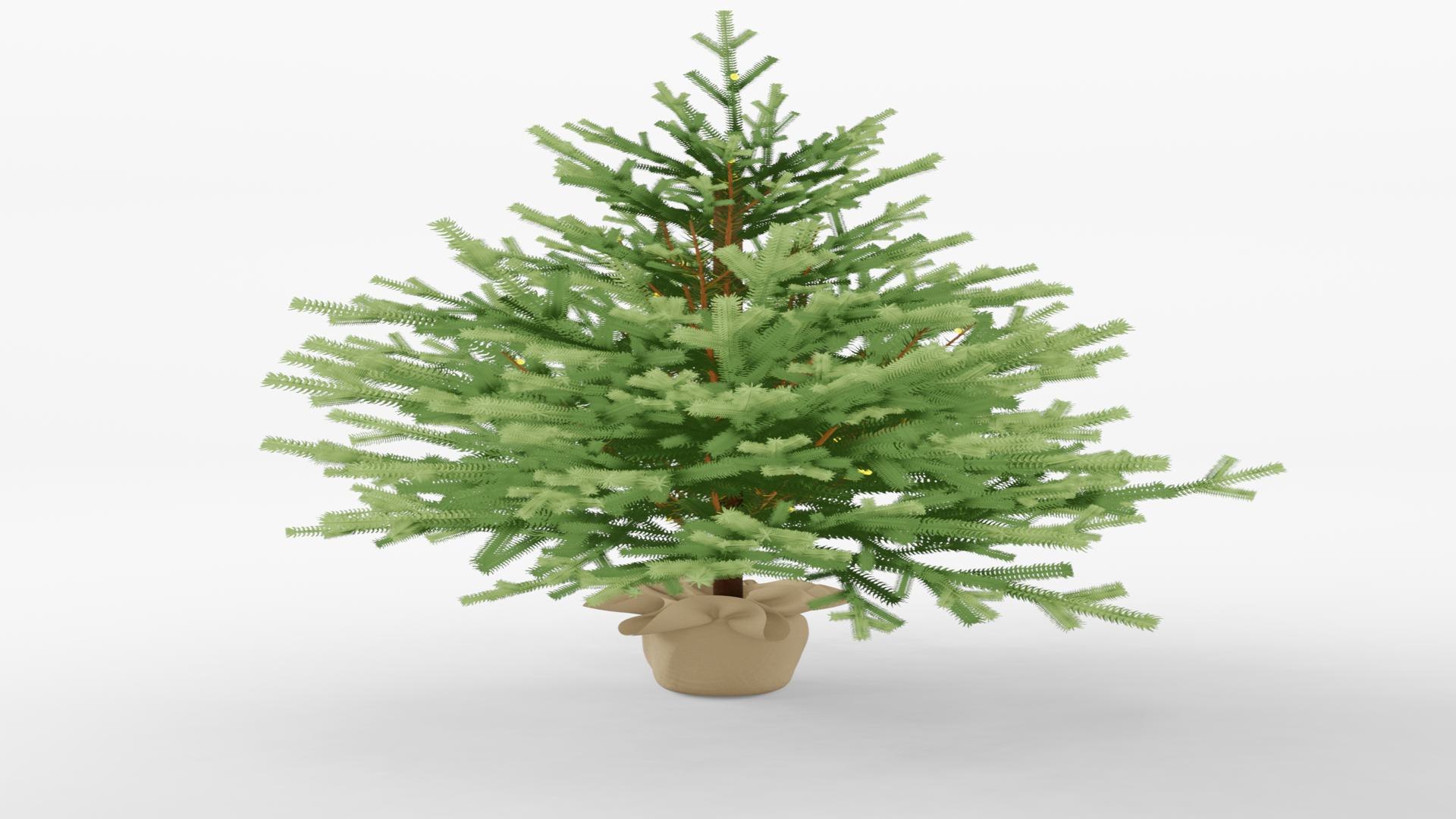 3D Mini Christmas Tree LED - TurboSquid 2216760