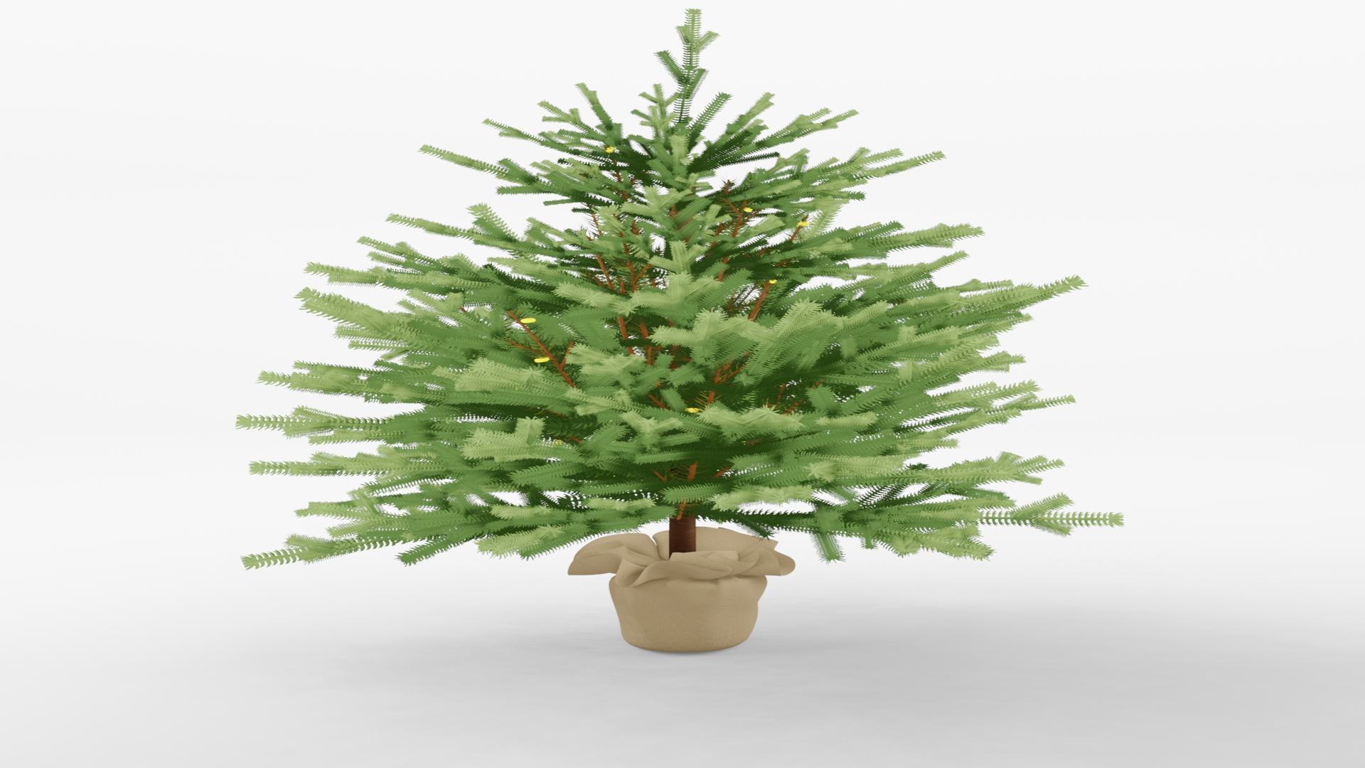 3D Mini Christmas Tree LED - TurboSquid 2216760