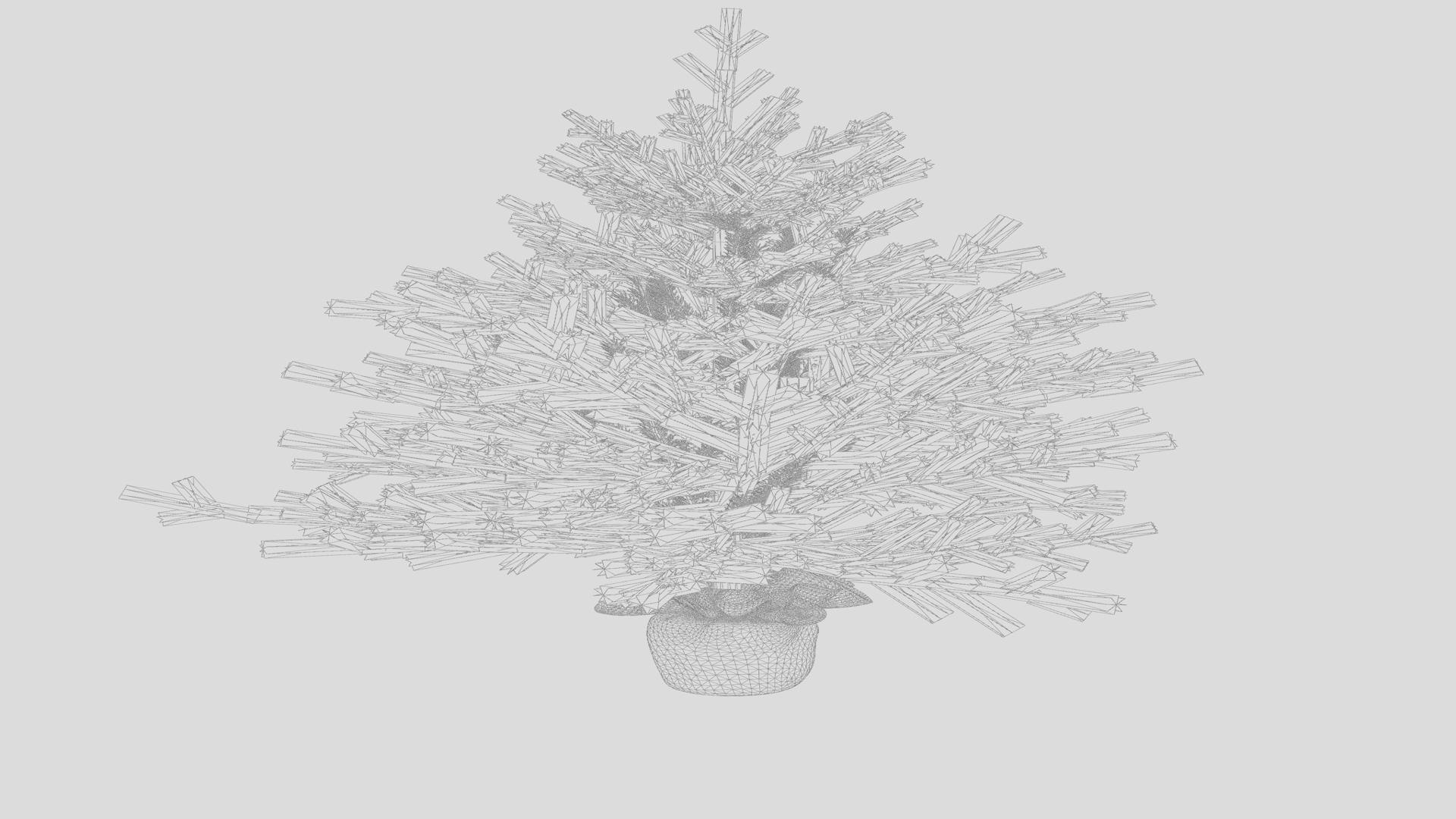 3D Mini Christmas Tree LED - TurboSquid 2216760