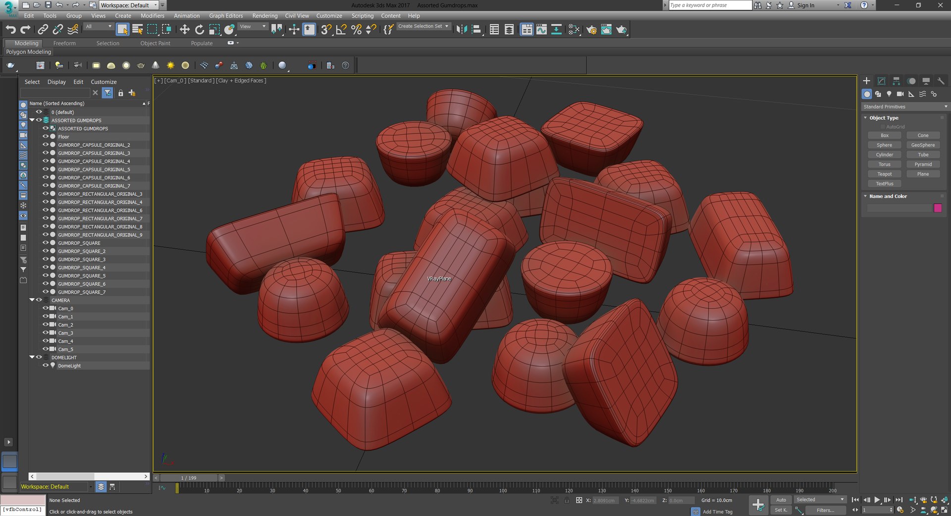 Assorted Gumdrops 3D model - TurboSquid 1814864
