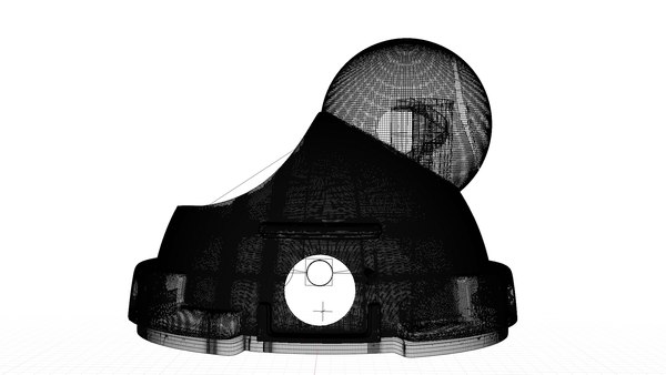 3D sphere house model - TurboSquid 1732090