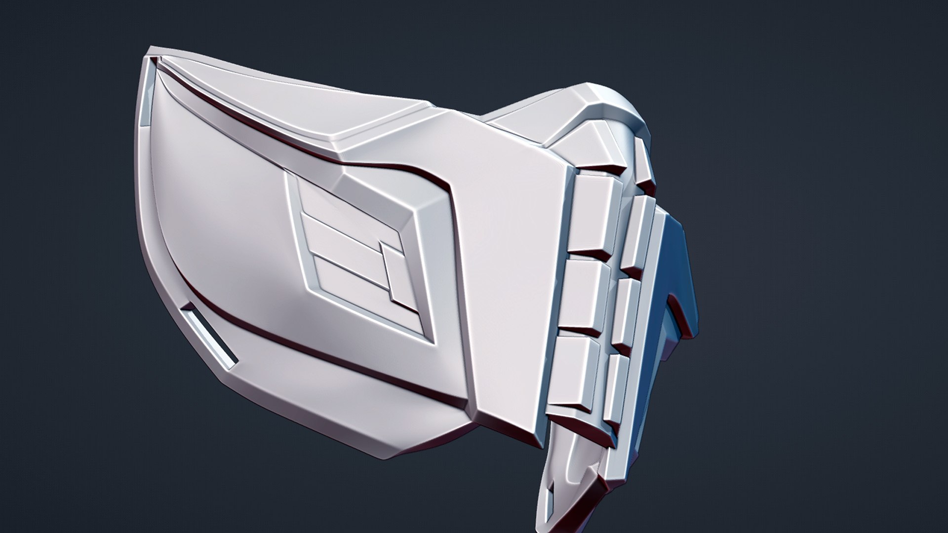 3D Print Mask Samurai model - TurboSquid 2064914