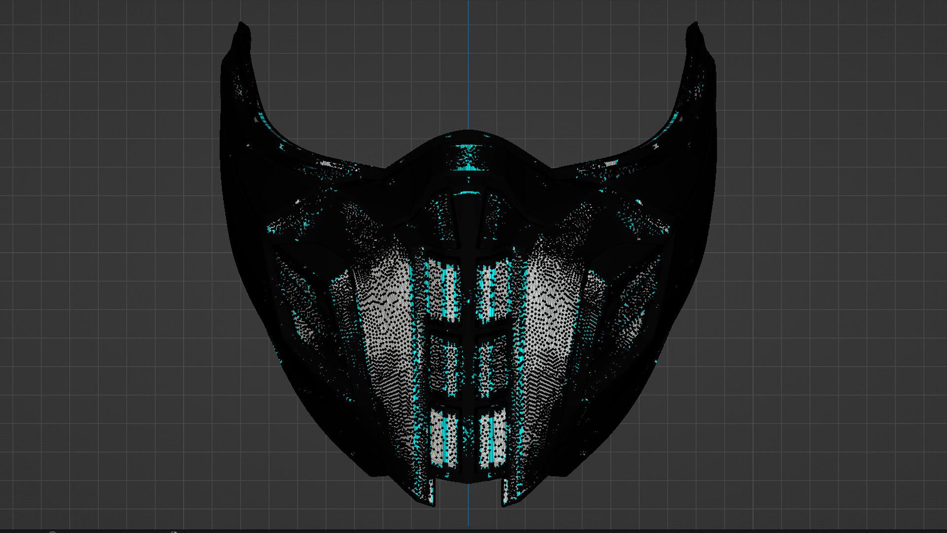 3D Print Mask Samurai model - TurboSquid 2064914