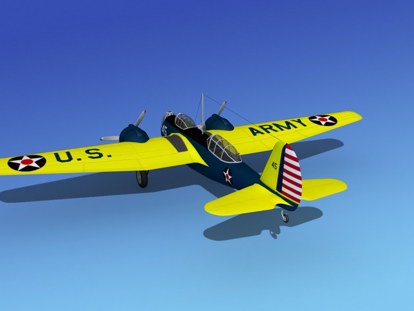 Propellers Martin B-10 Bomber Ma