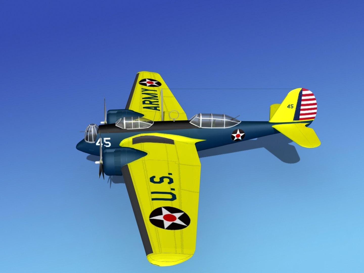 Propellers Martin B-10 Bomber Ma