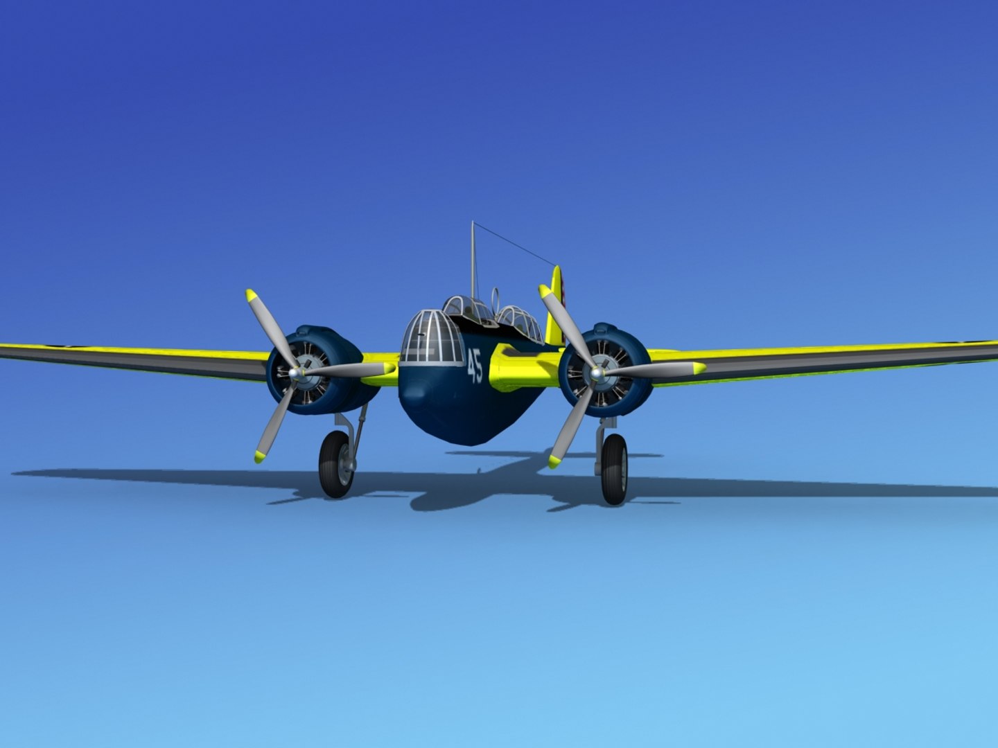 Propellers Martin B-10 Bomber Ma