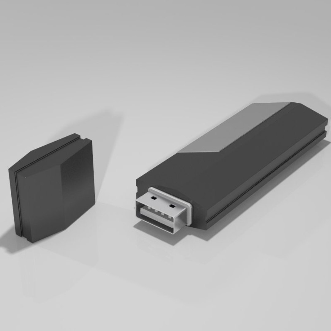 Usb Flash Drive 3d 3ds