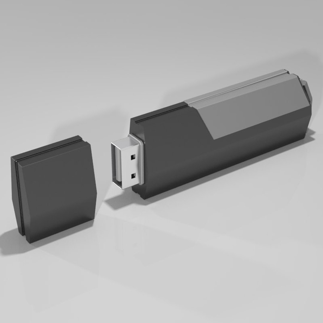 Usb Flash Drive 3d 3ds