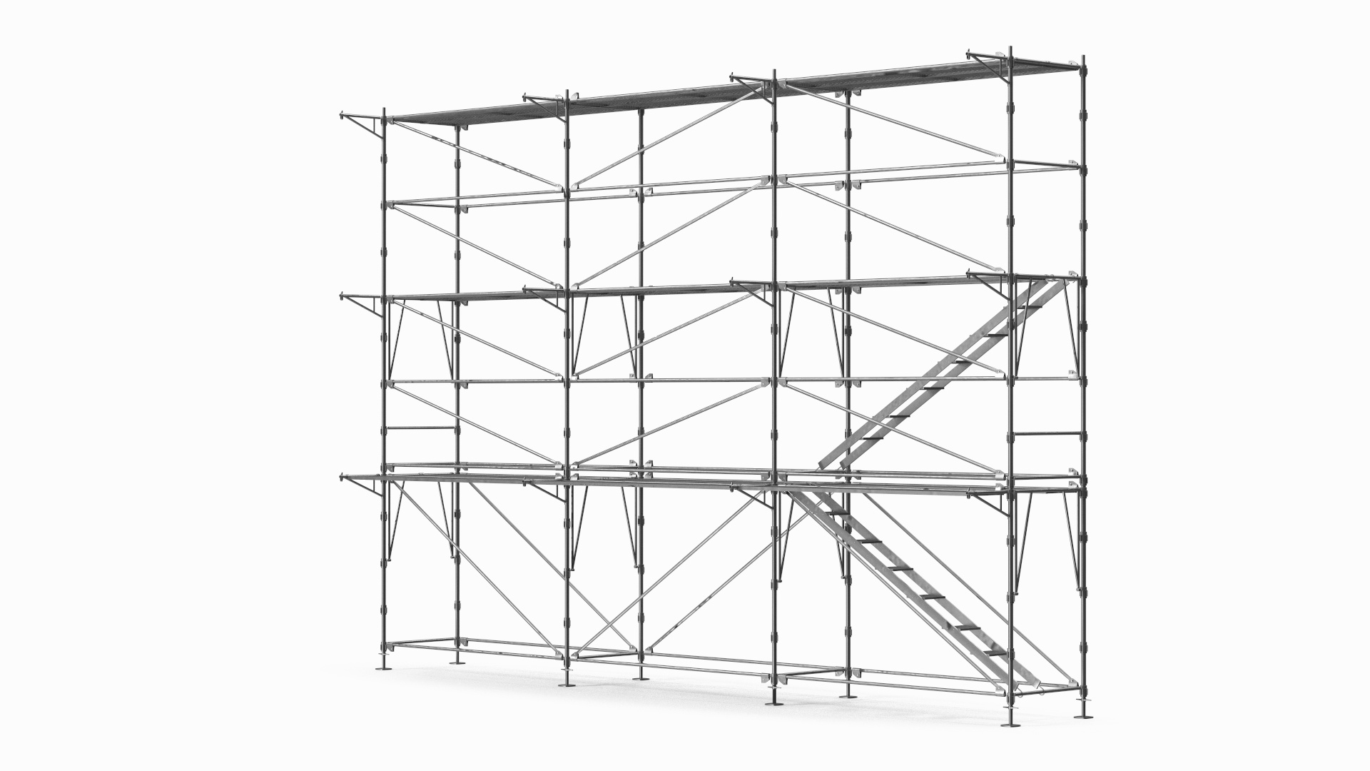 3D Construction Scaffolding - TurboSquid 2219501
