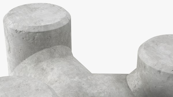 Tribar Coastal Wave Breaker 3D - TurboSquid 1818221