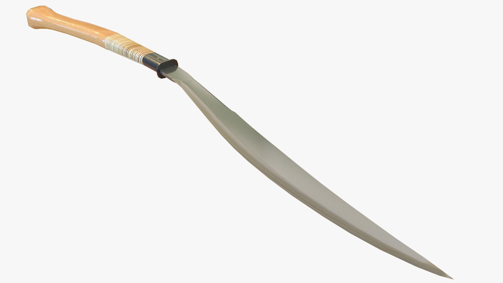 3D Historically Moro Panabas Model - TurboSquid 1413022