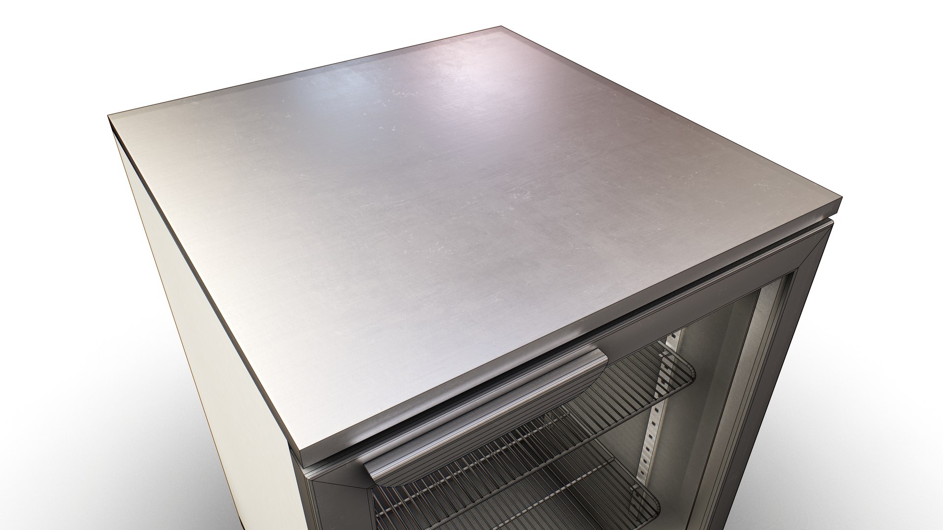 3d Fridge Refrigerator Model