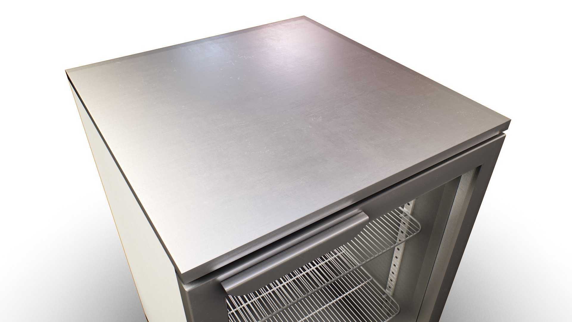 3d Fridge Refrigerator Model