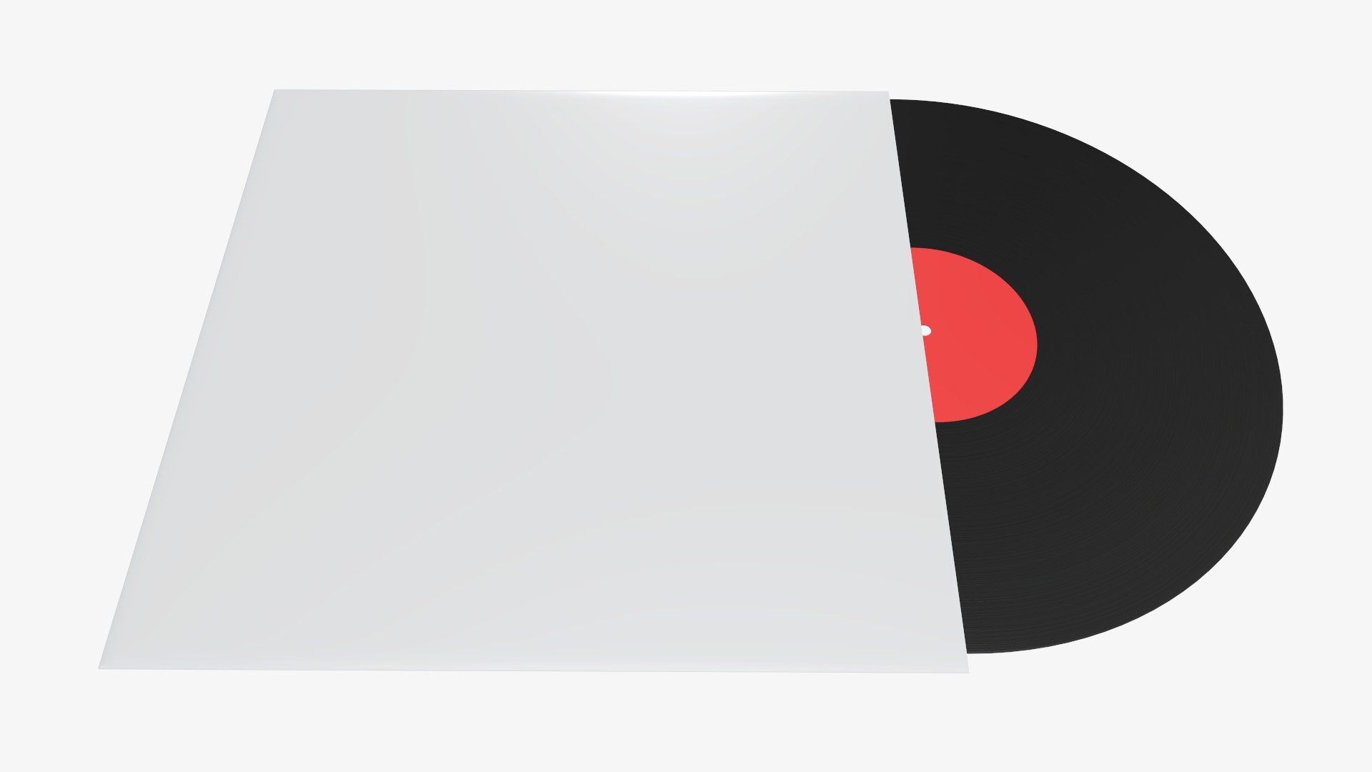 3D Model Vinyl Cover Record - TurboSquid 1678071
