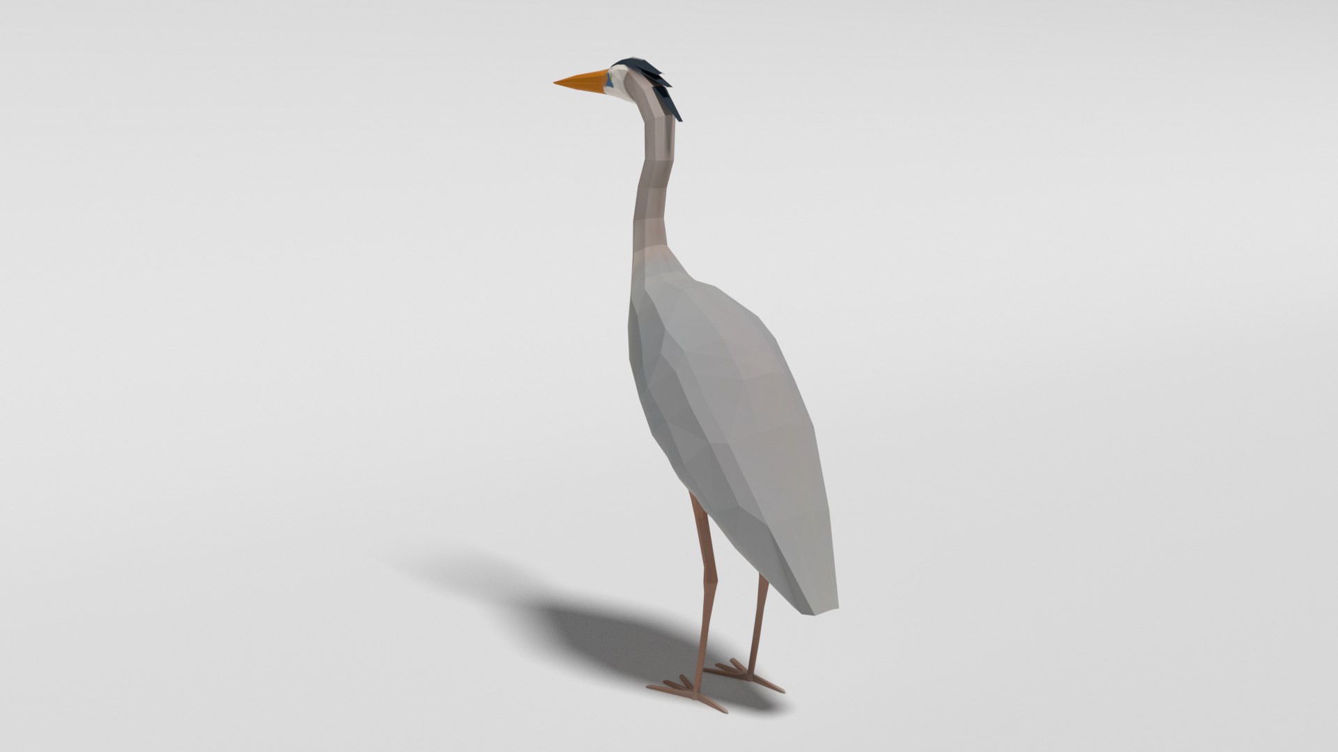 Great Blue Heron 3D Model - TurboSquid 1451932