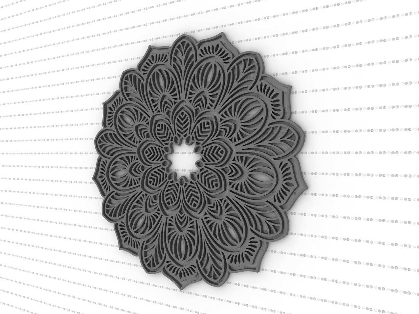 Mandala Cnc 3D Model - TurboSquid 1583276