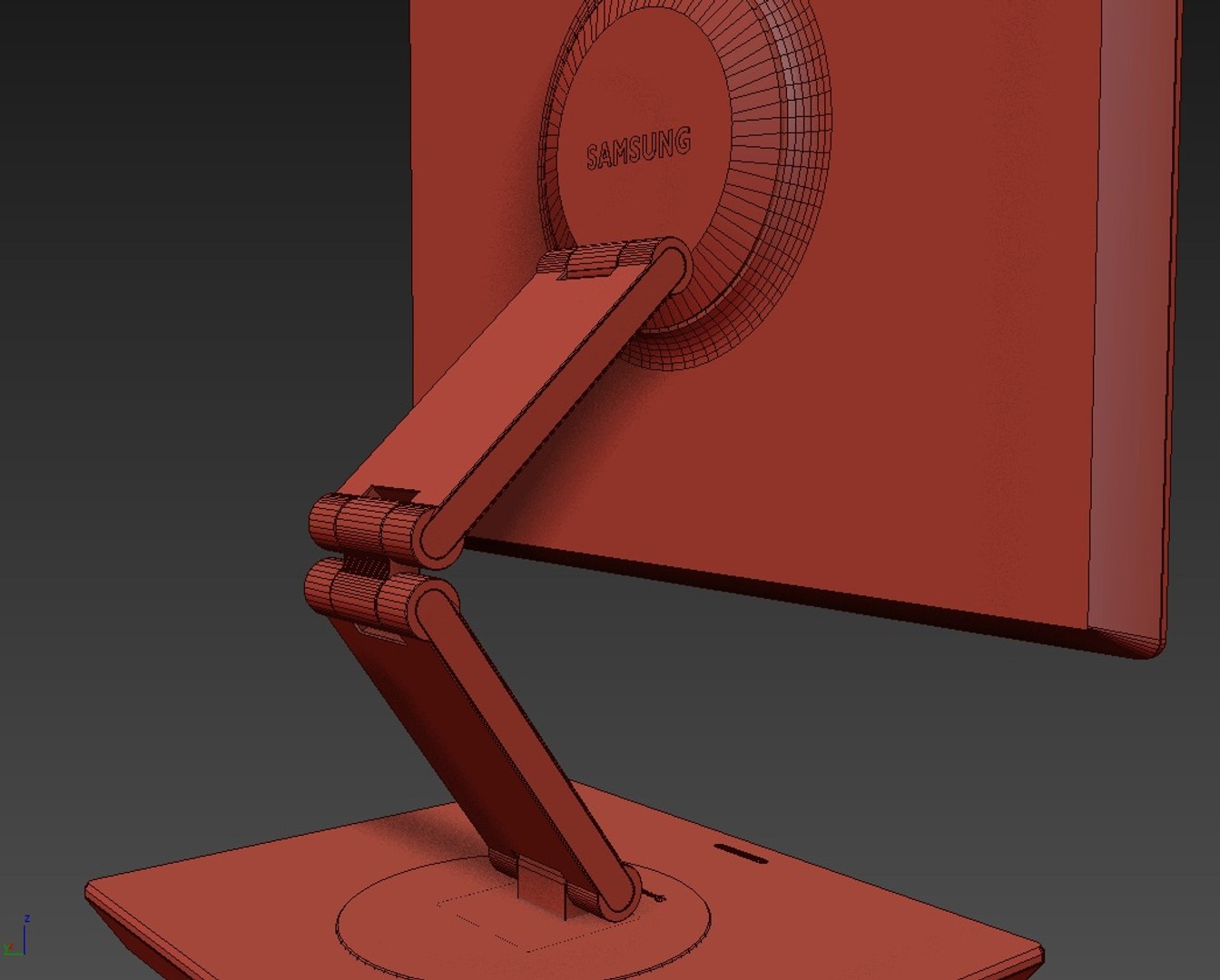 Professional Computer Monitor Samsung 3D Model - TurboSquid 1487199