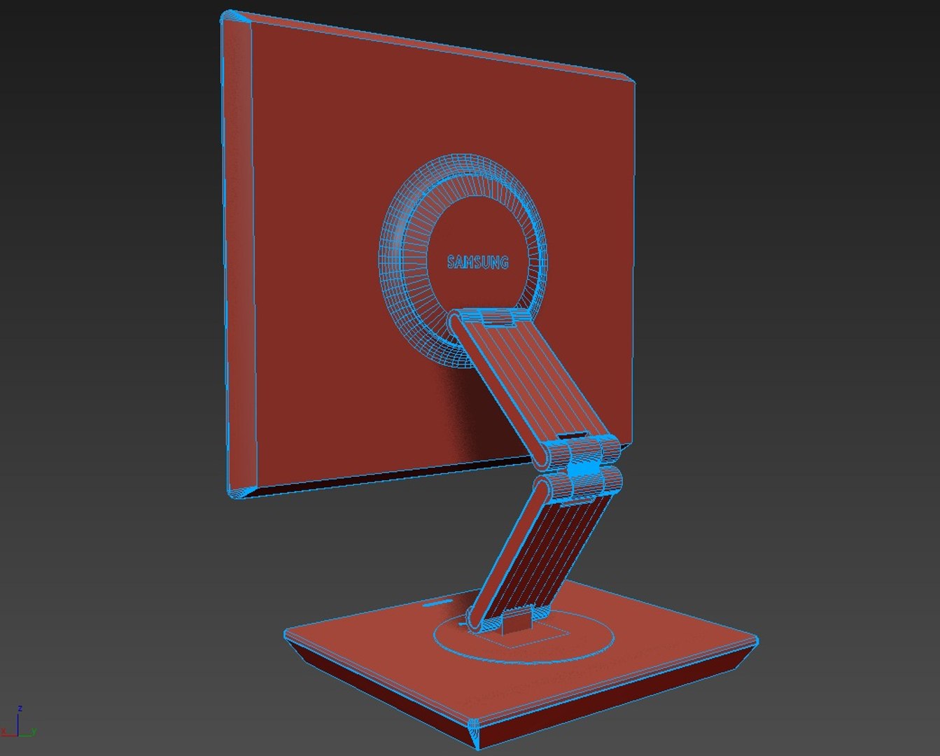 Professional Computer Monitor Samsung 3D Model - TurboSquid 1487199