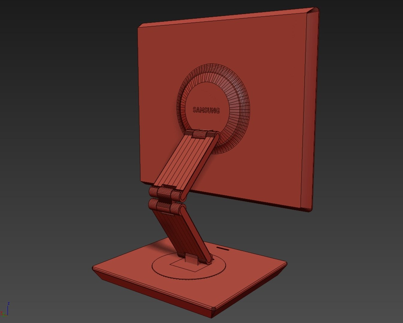 Professional Computer Monitor Samsung 3D Model - TurboSquid 1487199