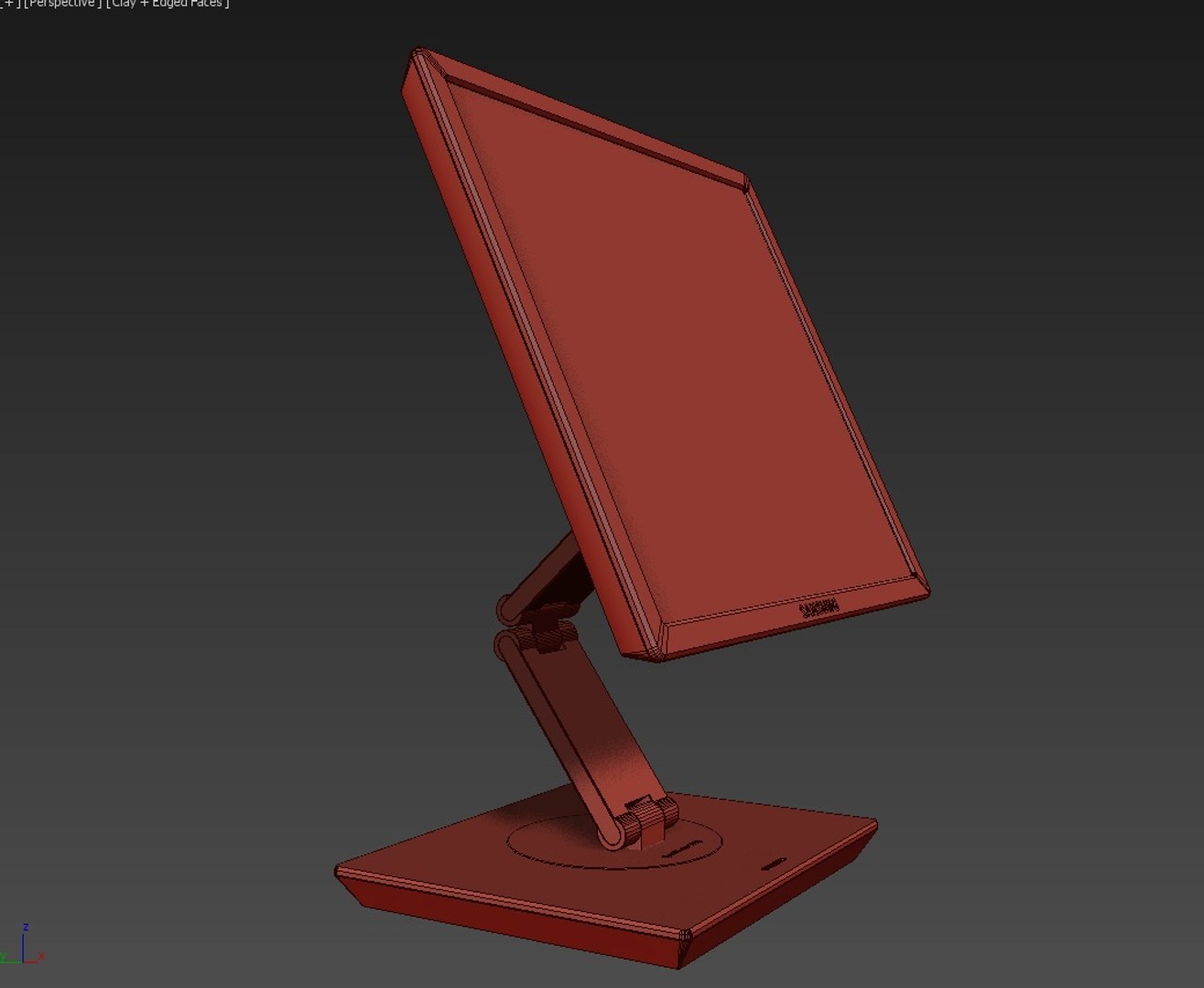 Professional Computer Monitor Samsung 3D Model - TurboSquid 1487199