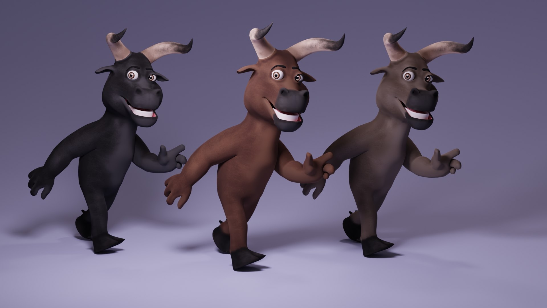 3D Rigged Toon Humanoid Animation - TurboSquid 1602144