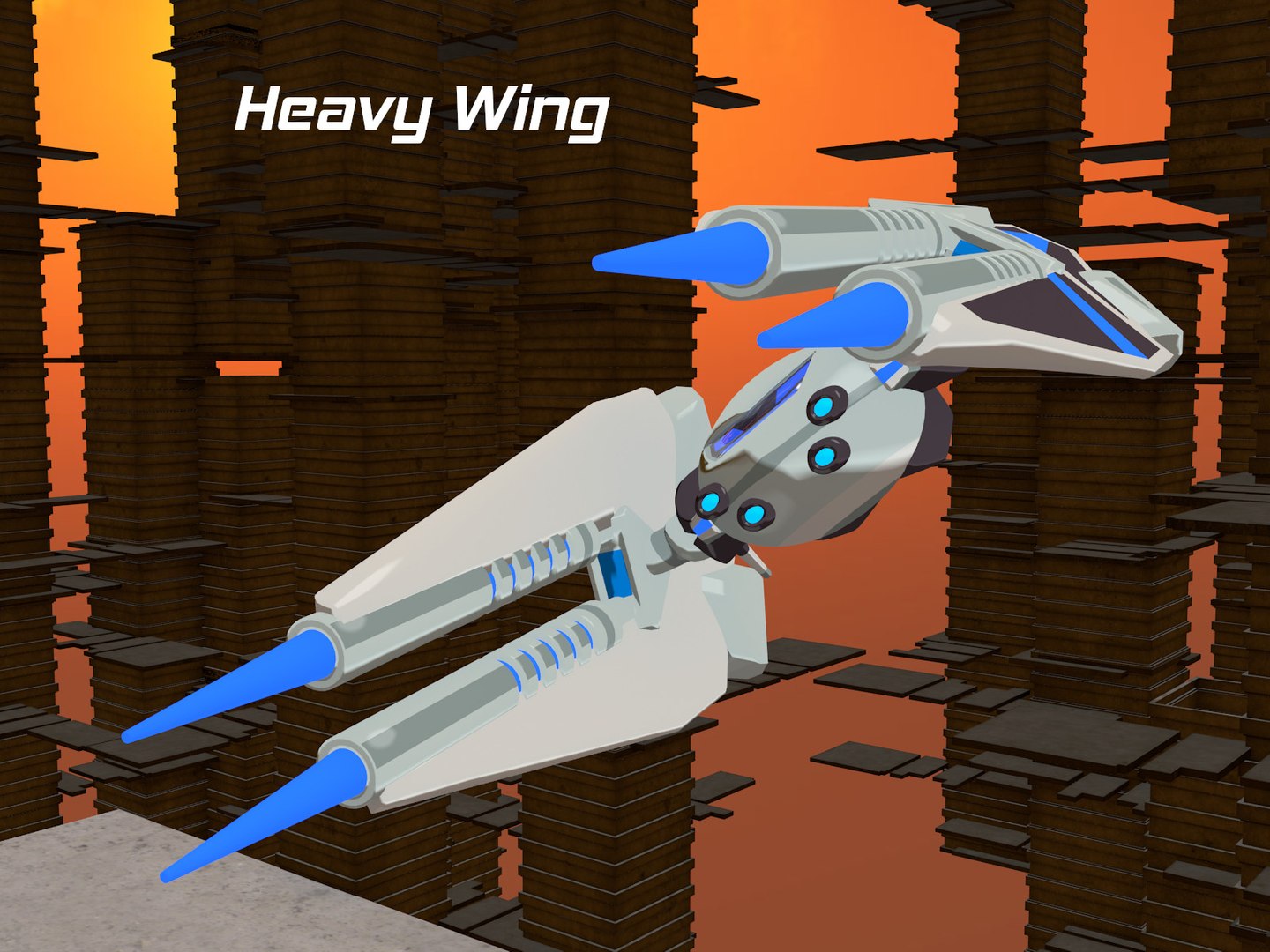 3D Atompunk Raygun Battle Pod Model - TurboSquid 1334247