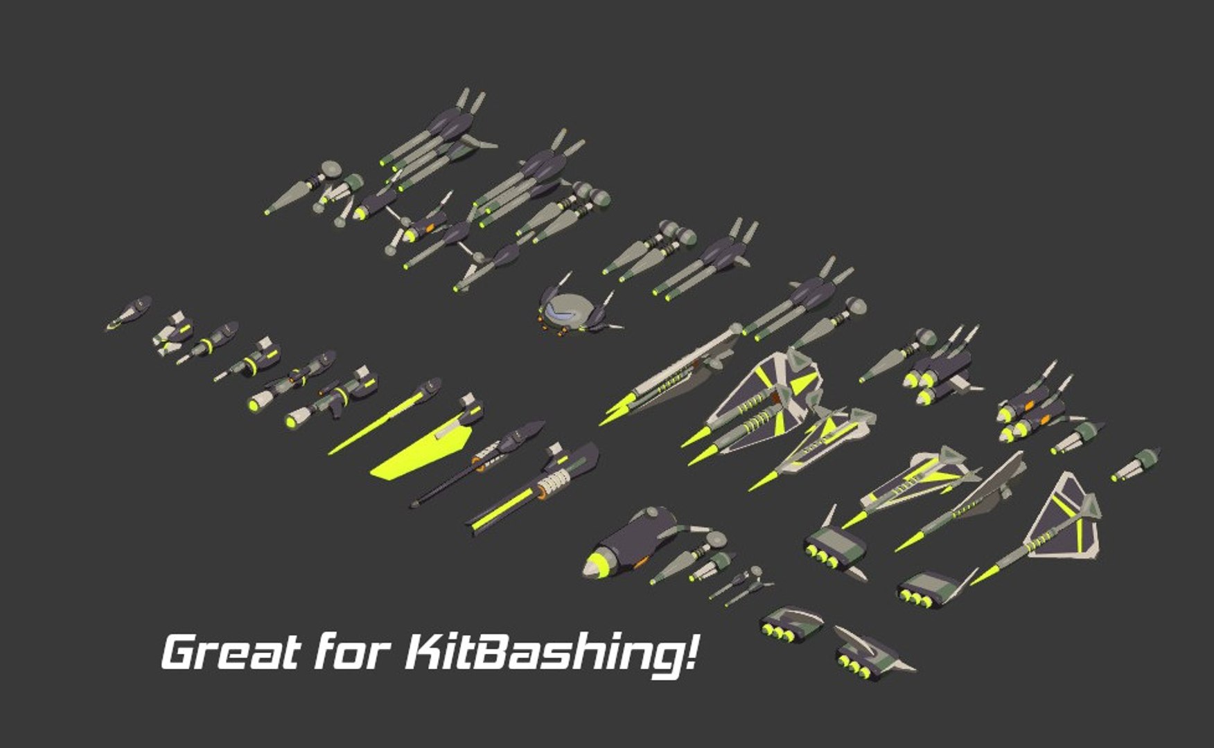 3D Atompunk Raygun Battle Pod Model - TurboSquid 1334247