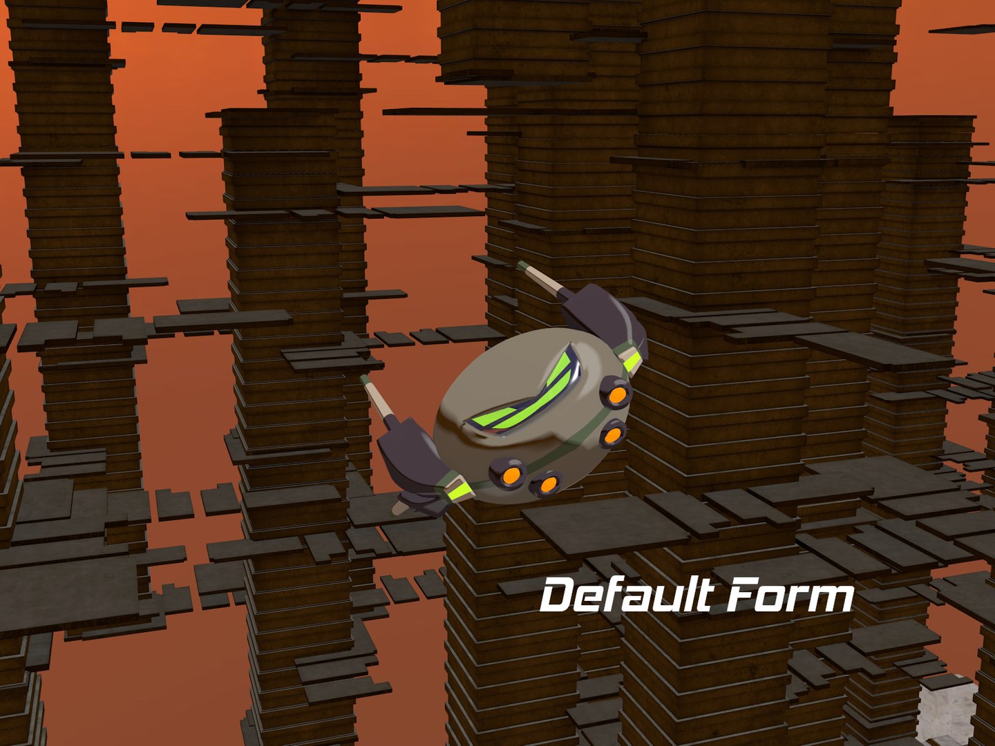 3D Atompunk Raygun Battle Pod Model - TurboSquid 1334247