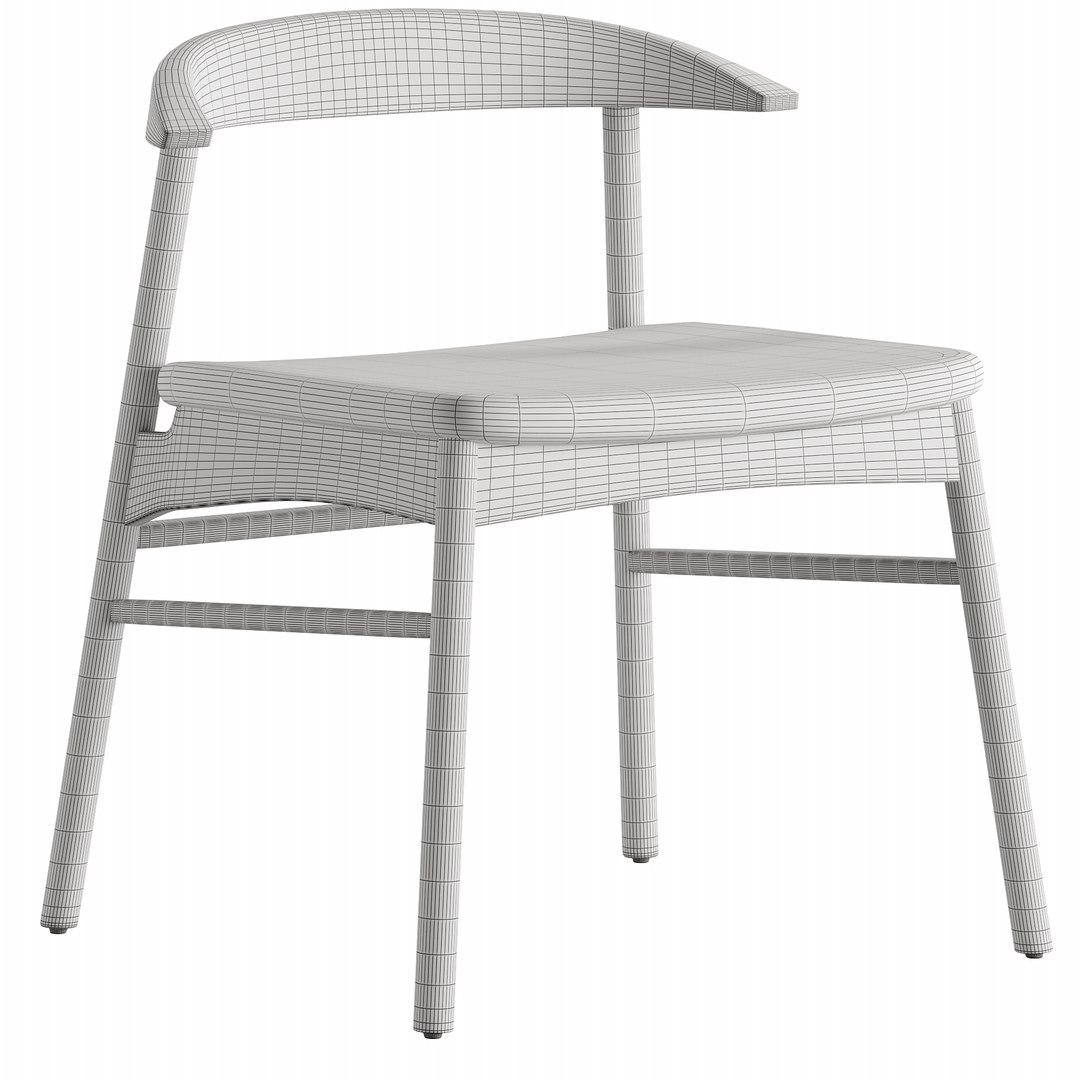 Timons Chair Dark 3D Model - TurboSquid 2221120