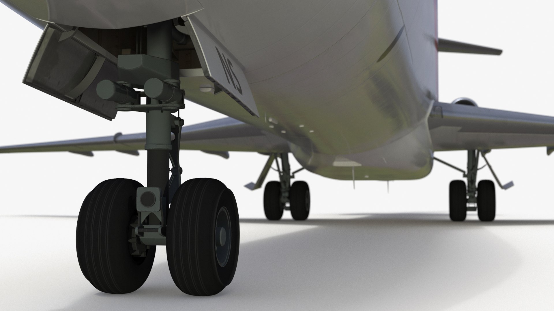 3D Boeing 727 Kalitta Charters II Model - TurboSquid 2378799