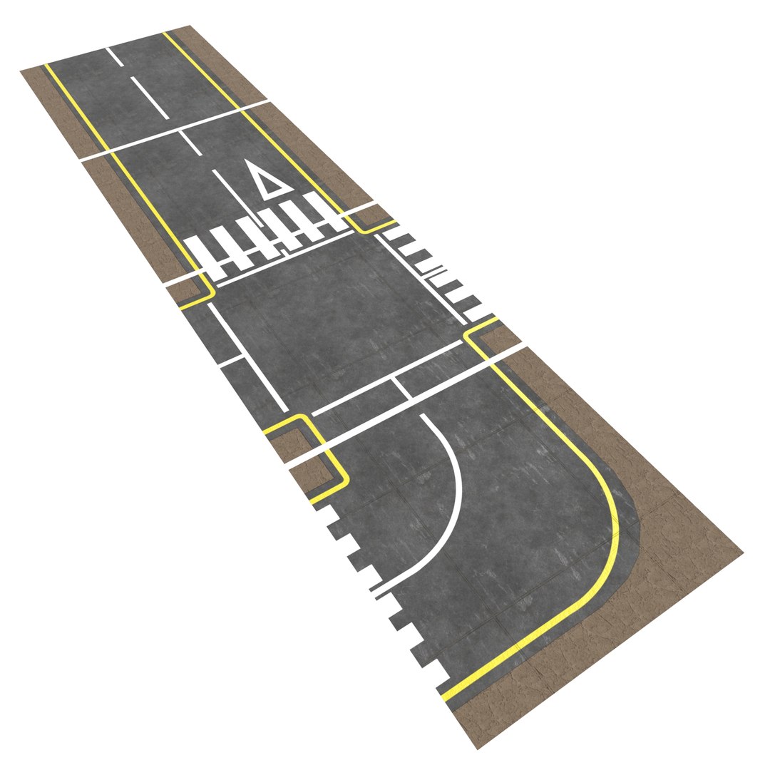 Street Road panels 3D model - TurboSquid 2132555