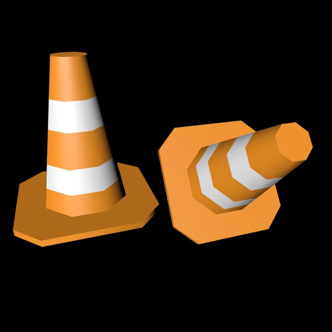 3D traffic cone model - TurboSquid 1450966