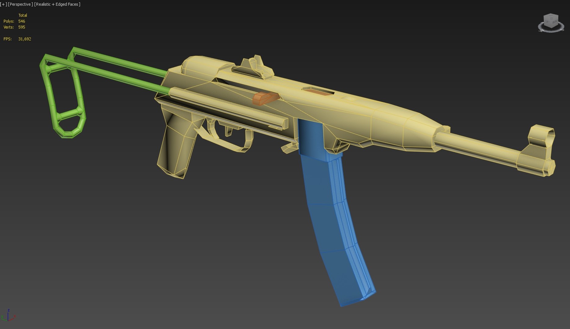 3D Model Vietnam Rifle K-50m - TurboSquid 1608179