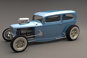 Hot Rod 3D Models for Download | TurboSquid