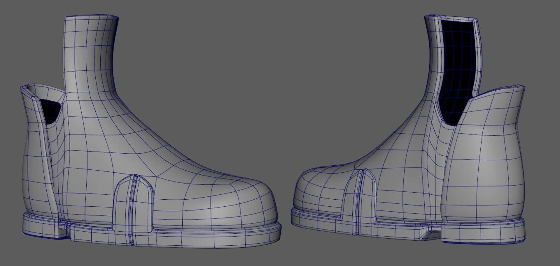 3D Pack Shoes Low-poly - TurboSquid 2402635