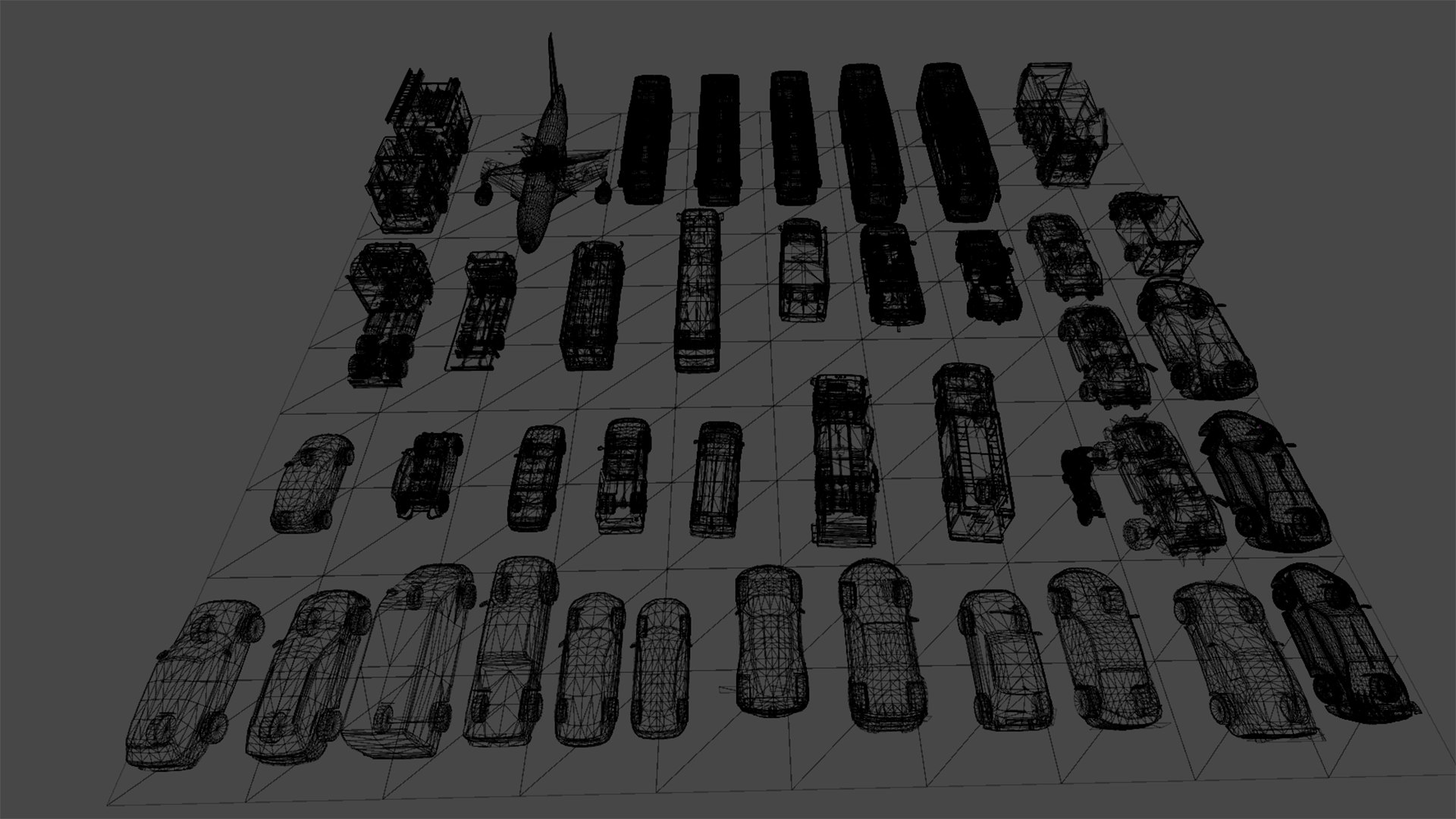Vehicle Full Pack FBX With PBR Textures 3D - TurboSquid 2368454