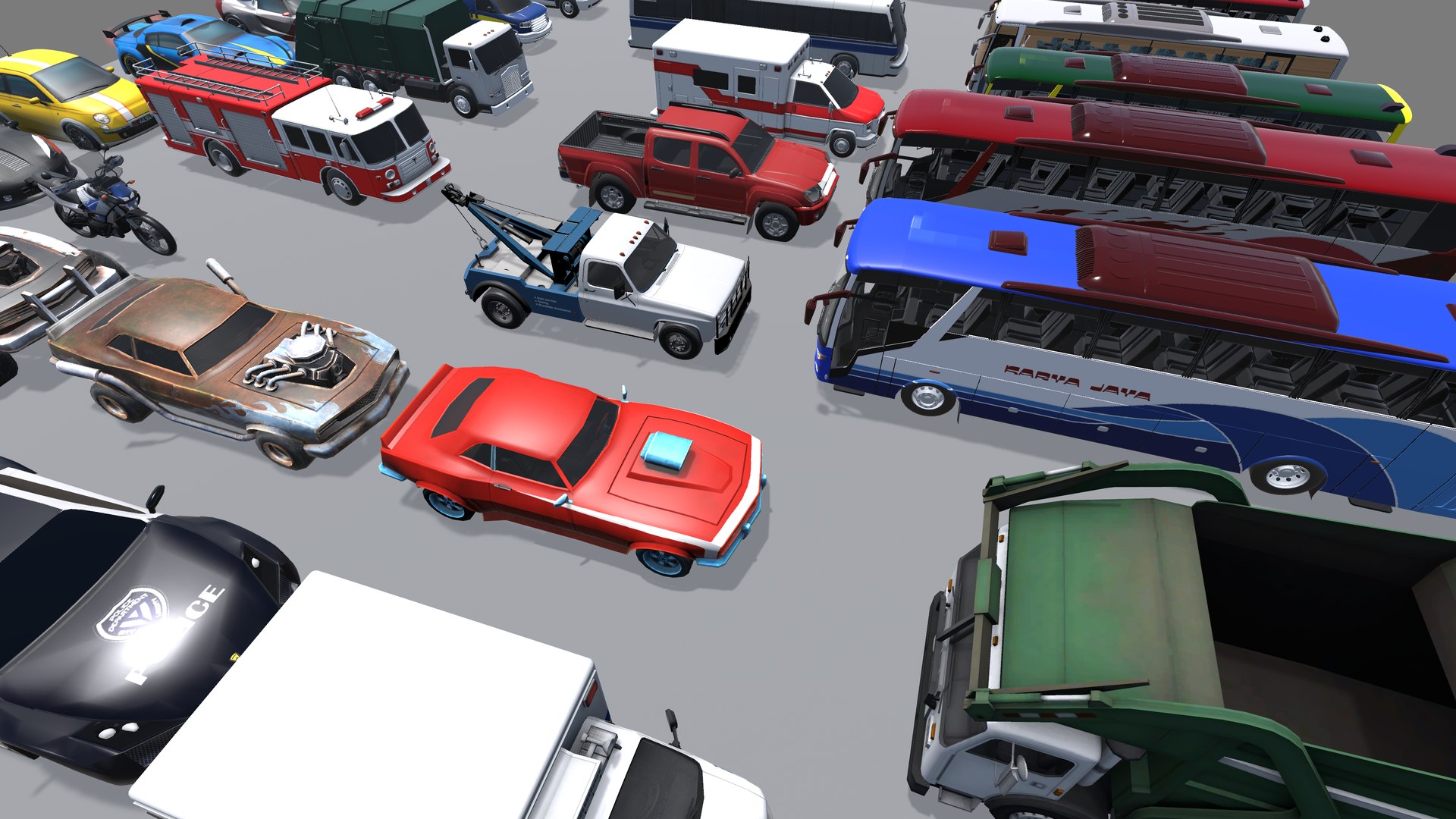 Vehicle Full Pack FBX With PBR Textures 3D - TurboSquid 2368454