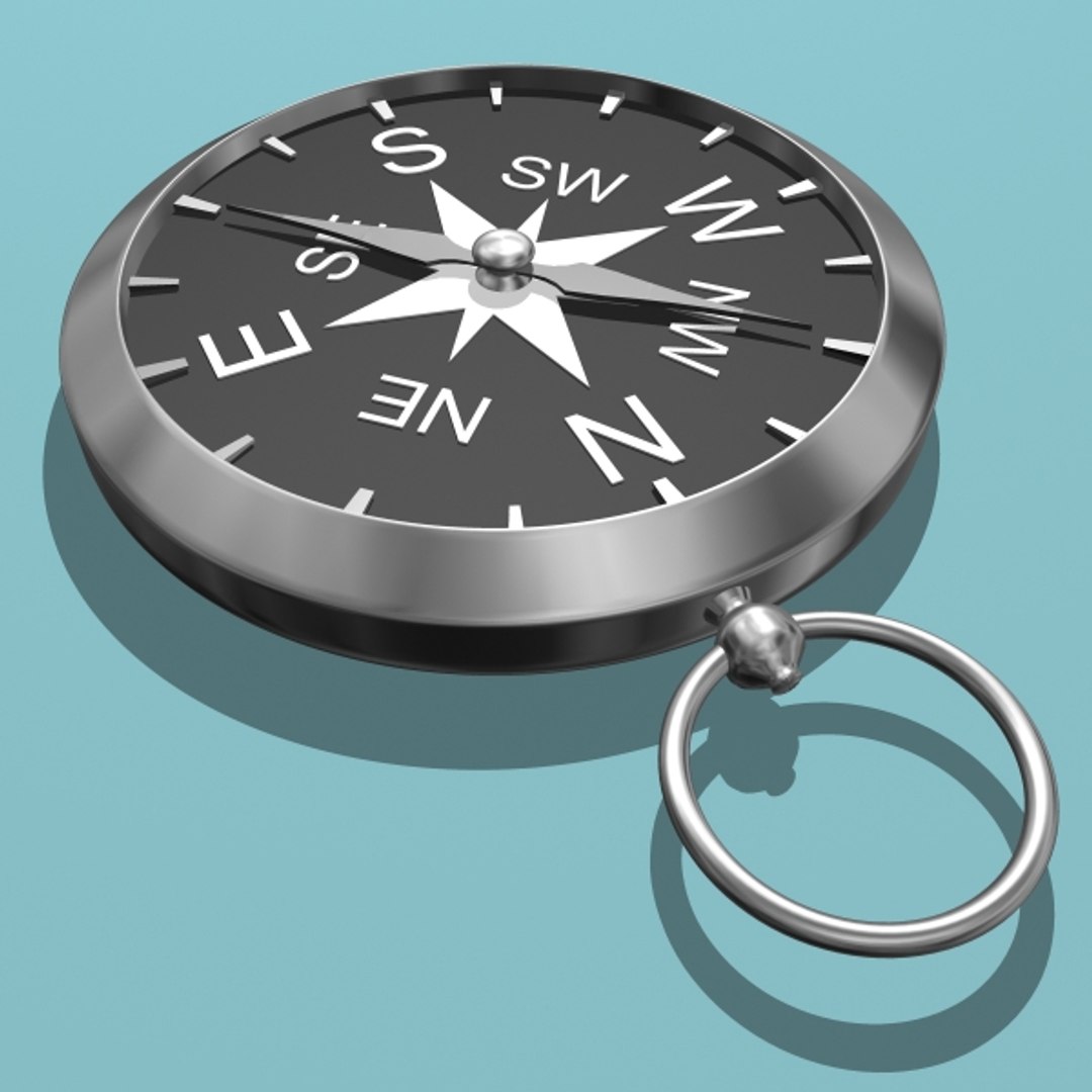 3d Model Compass S