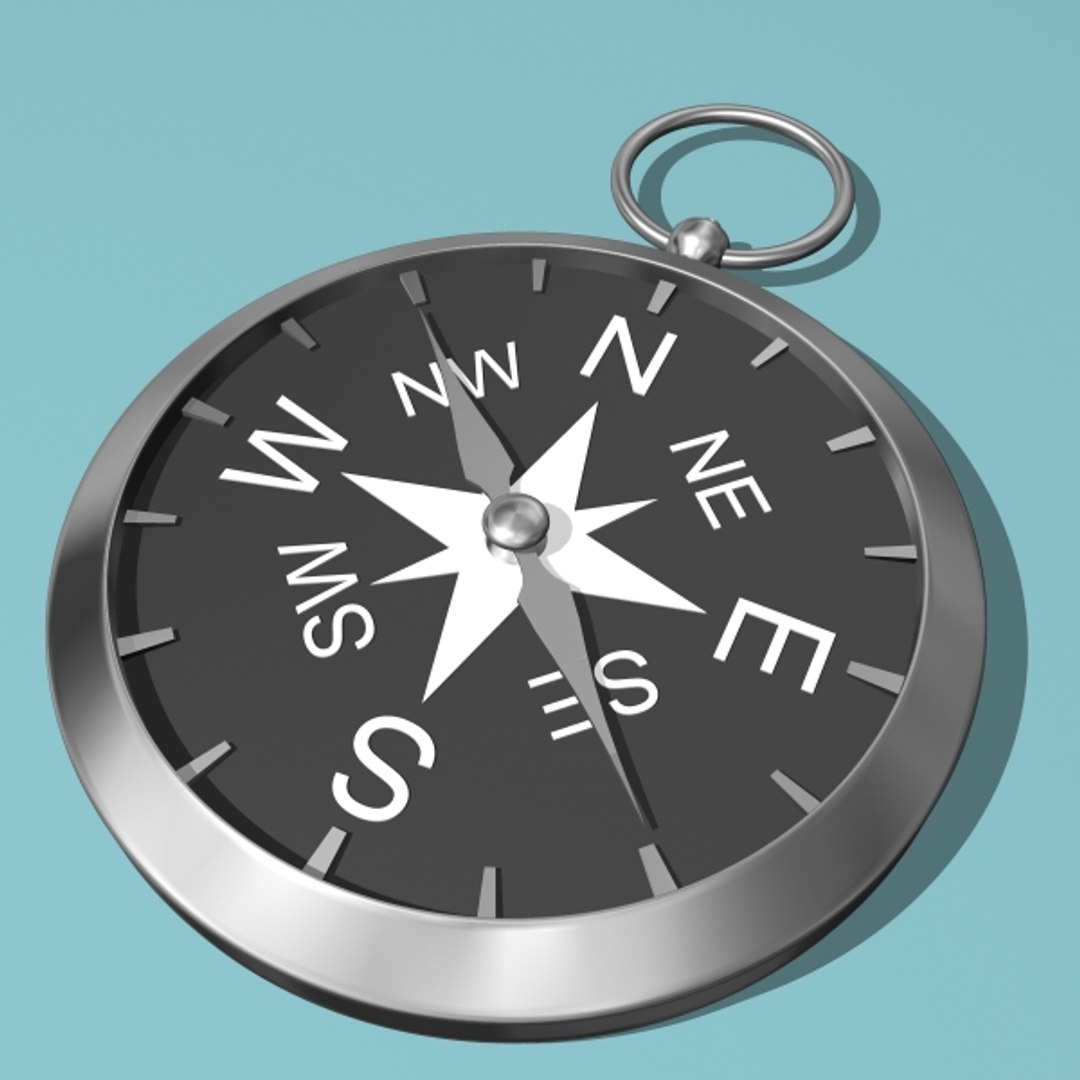 3d Model Compass S