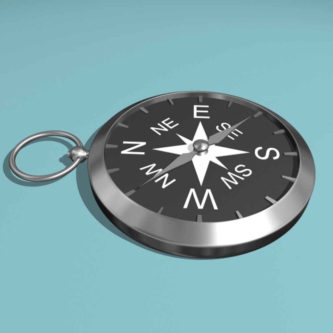 3d Model Compass S