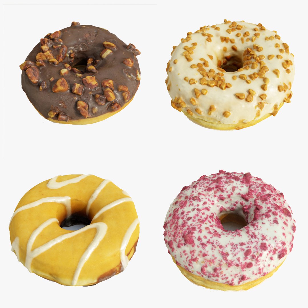 Donut 3D Model - TurboSquid 1708541