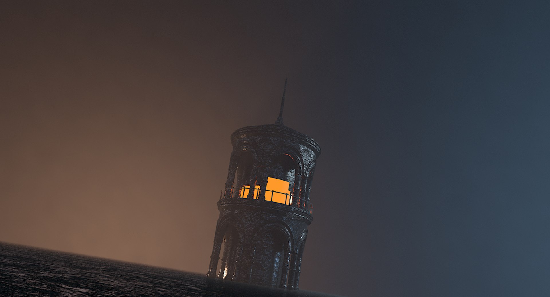 Concepts Black Tower Model - TurboSquid 1272998