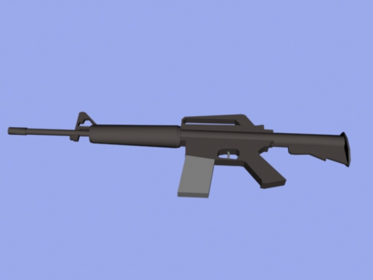 free m4a1 3d model