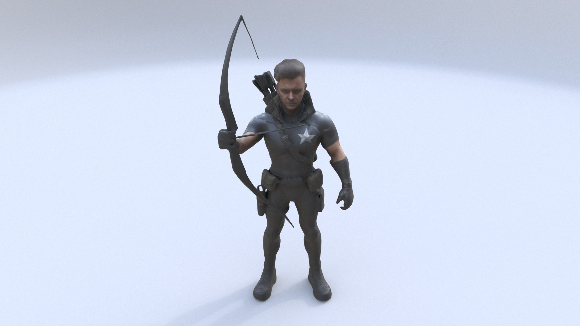 Hawkeye 3D Model - TurboSquid 2337185