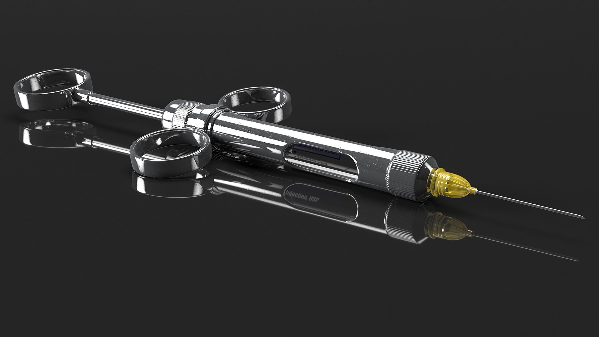 Dental Syringe Lidocaine Carpule 3D Model - TurboSquid 1488347