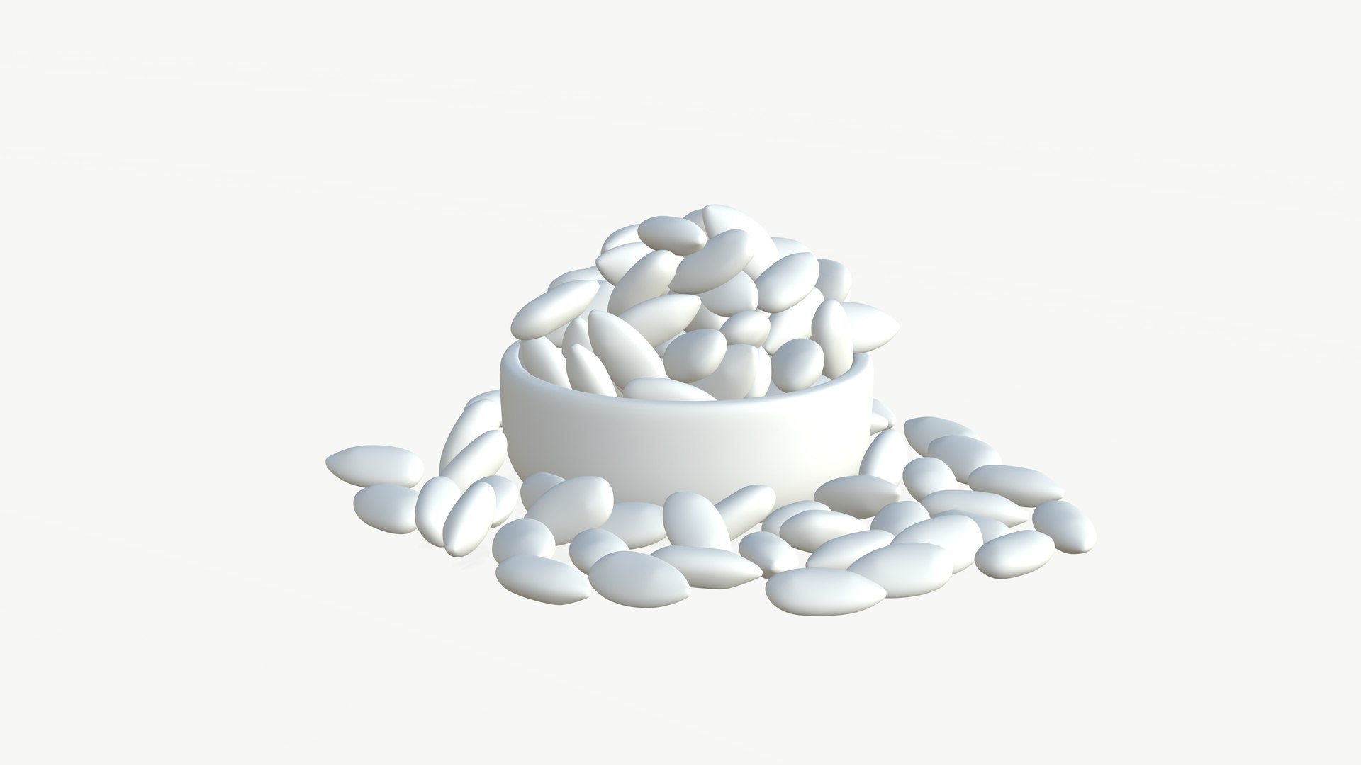 Almond Realistic 3D Model - TurboSquid 2007423