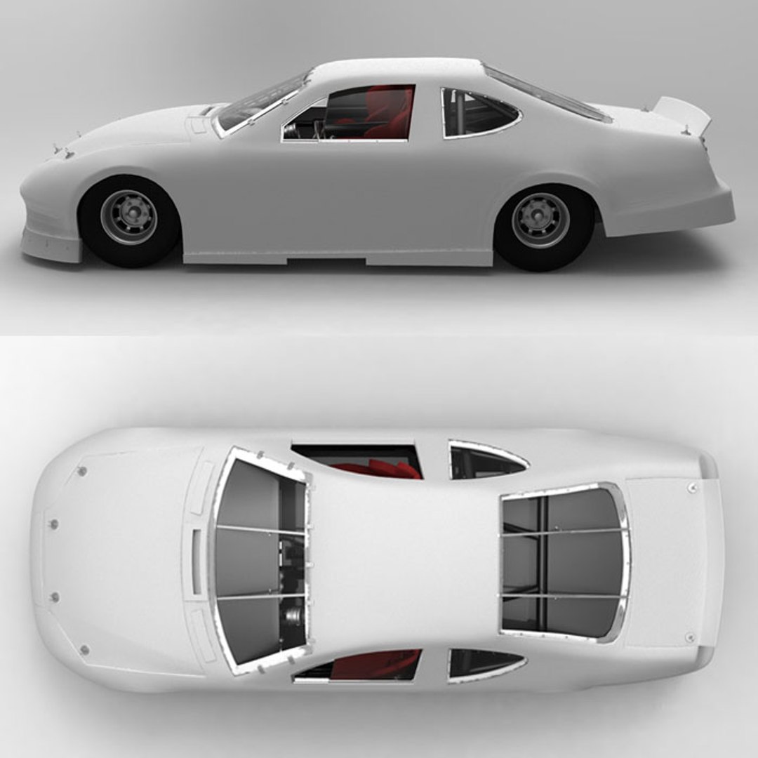 3d Nascar Car Model
