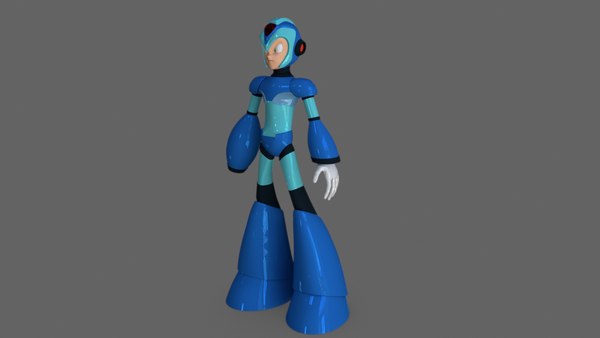 3D Megaman Models | TurboSquid